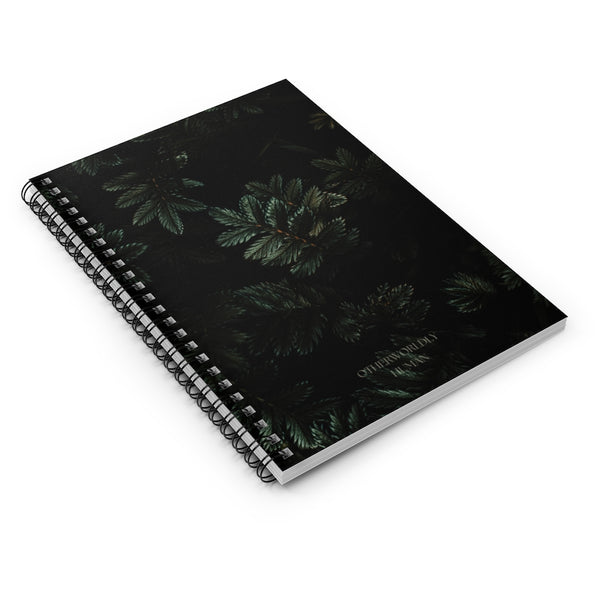 Dark Forest Otherworldly Human Spiral Notebook - Otherworldly Humans